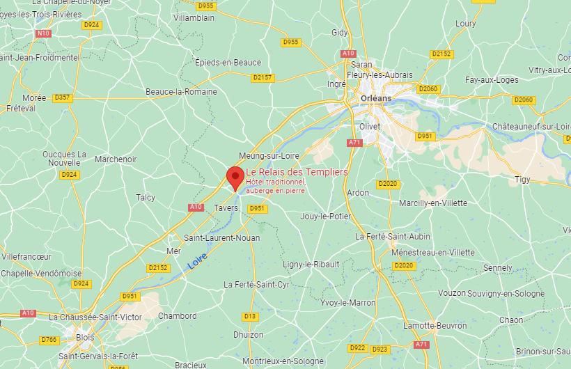 Le relais des templiers Beaugency, Chambres, Petit déjeuners, Etape ...
